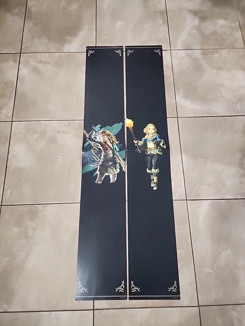 2 PC LEGEND Of Zelda Tears Of The Kingdom Promo Poster Gamestop ...