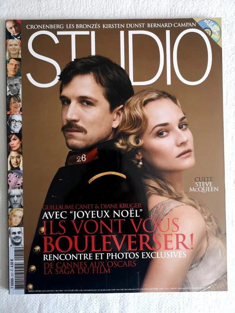 STUDIO MAGAZINE 2005 Steve Mc Queen/ Guillaume Canet/Diane Kruger ...