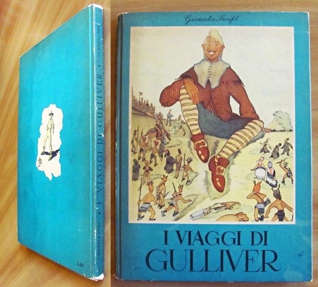 SWIFT - THE Travels Of Gulliver - Ed. La Scuola, 1951 - Ill. C. La Duca ...