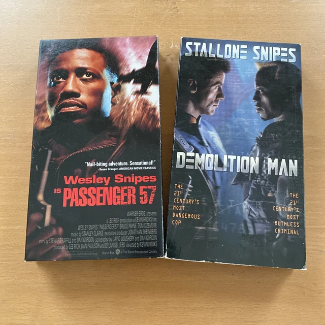 WESLEY SNIPES MOVIE VHS Lot: Passenger 57, Demolition Man £11.17 ...