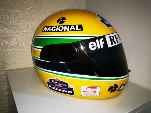 CASCO AYRTON SENNA GP Imola 1994 Williams Rothmans Helmet - 1:1 Scale ...
