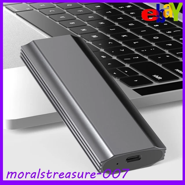 M.2 SSD ENCLOSURE USB3.1 Gen2 10Gbps Mobile HDD Case (Grey NVME/SATA C-A) EUR 21,59 - PicClick FR