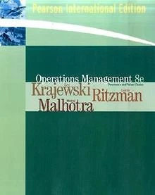 OPERATIONS MANAGEMENT, W. CD-ROM von Krajewski, Lee J., ... | Buch ...