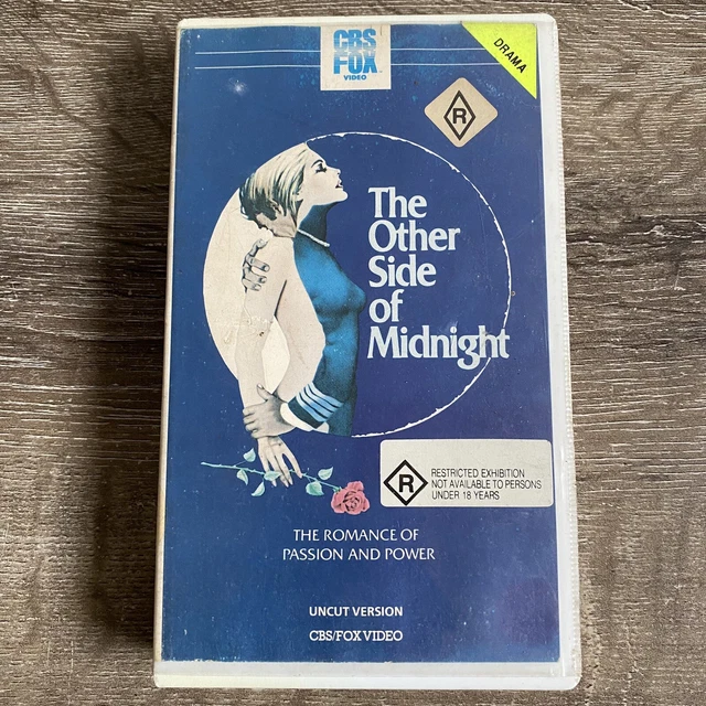 VINTAGE VHS OTHER Side of Midnight VHS CBS FOX Video Thriller Rated R ...