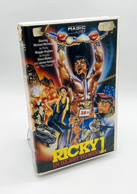 RICKY 1 - in Heart to Win (Neuauflage) FSK16 90Min. Magic Hardbox VHS ...