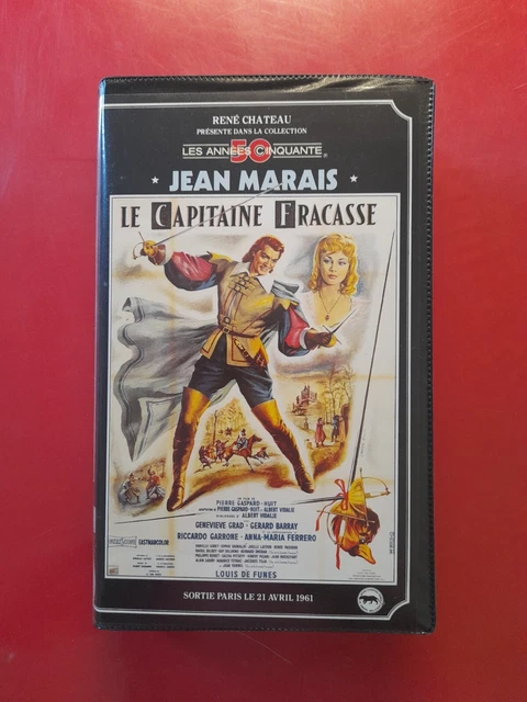 K7 VHS VIDEO René CHATEAU LE CAPITAINE FRACASSE JEAN MARAIS LOUIS DE FUNES EUR 5,00 - PicClick FR