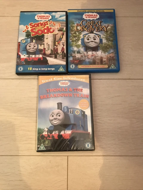 THOMAS THE TANK Engine Dvd Bundle X3 1 Still New And Sealed Uk Seller £ ...