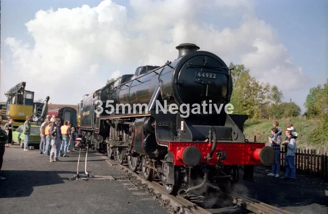 BRITISH RAIL LMS BLACK 5 STEAM LOCOMOTIVE 44932 35mm NEGATIVE+COPYRIGHT ...