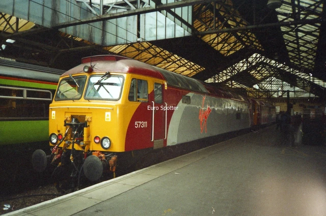 B167N 35MM NEGATIVE Virgin Trains Class 57 57311 @ Crewe £2.54 ...