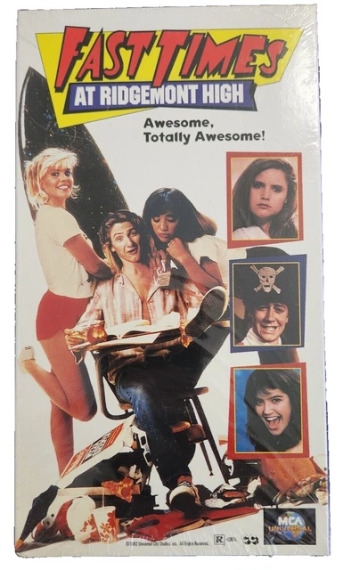 FAST TIMES AT Ridgemont High (VHS, 1982) NEW & SEALED - 1996 MCA Video ...