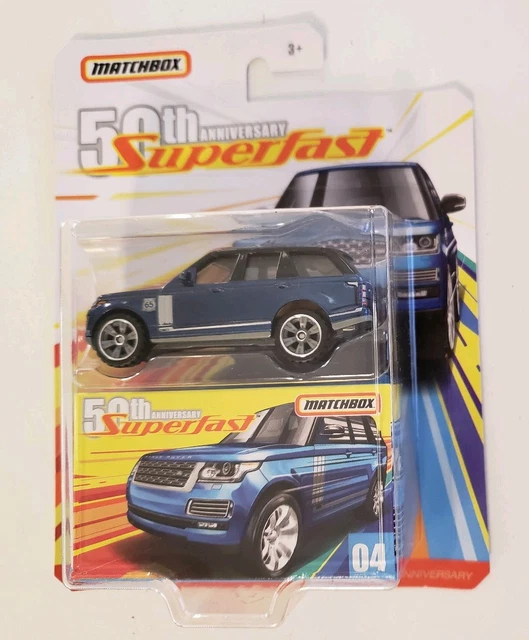 MATCHBOX 50TH ANNIVERSARY Superfast '18 Range Rover LWB £9.97 - PicClick UK