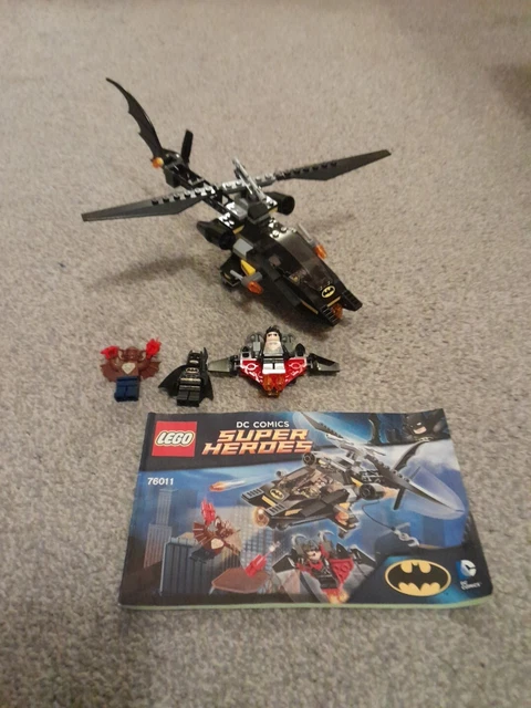 LEGO DC COMIC SUPER HEROES: BATMAN MAN-BAT ATTACK (76011) set completo ...