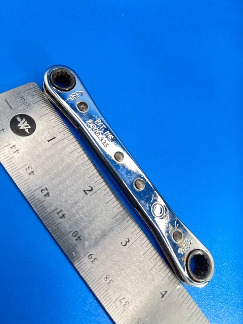 SNAP-ON TOOLS RATCHETING Box Wrench 1/4” x 5/16" R810C USA S-9-4 $9.38 ...