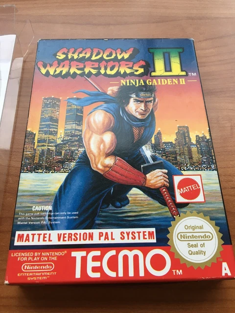 NINTENDO NES GAME: Shadow Warriors II PAL-A CIB MATTEL MINT AUS VERSION ...