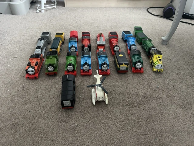 THOMAS & FRIENDS TrackMaster Motorized Engines Train Bundle x16 plus ...