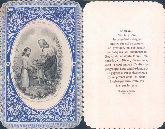 VERY RARE AND Antique Saint Of The Divine Worker N. 2288 £24.30 ...