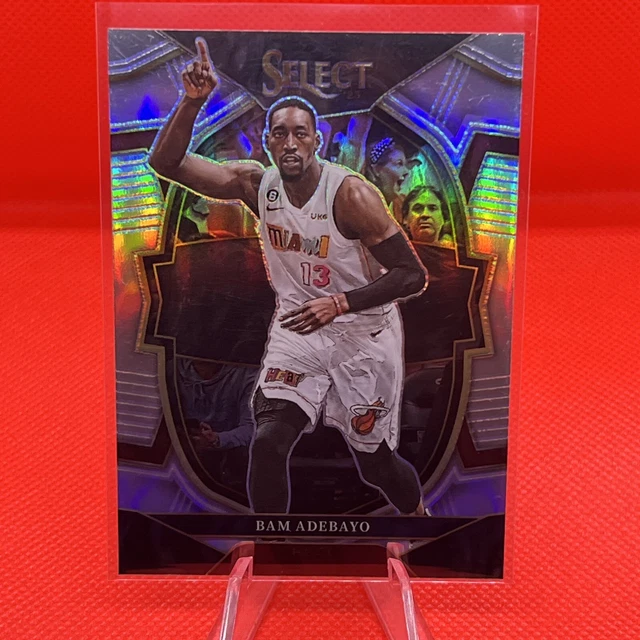 BAM ADEBAYO 2022-23 Panini Select Concours Argent Prizm #57 Heat EUR 3,32 - PicClick FR