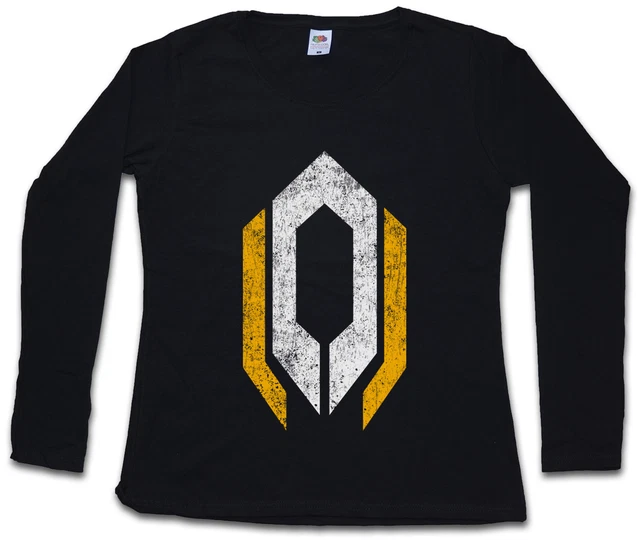 CERBERUS LOGO WOMEN LONG SLEEVE T-SHIRT Normandy Shepard Symbol Mass ...