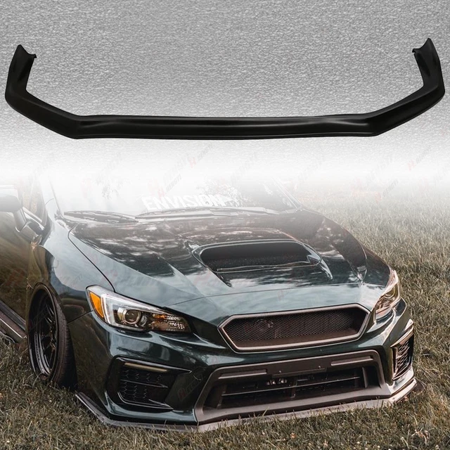 Front Lip Carbon Look Front Lower Spoiler Lip Splitter Bodykit For ...