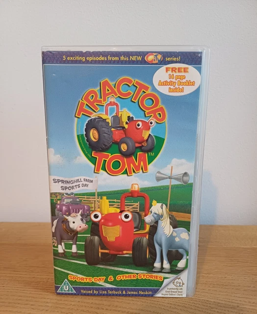 TRACTOR TOM - Sports Day And Other Stories (VHS, 2003) Tested £9.17 ...