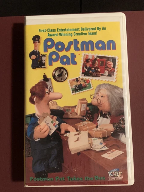 POSTMAN PAT VHS - Postman Pat Takes The Bus 2000 Just For Kids Home ...