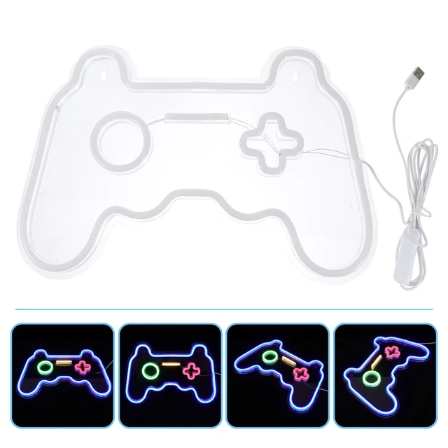 GAME CONTROLLER LIGHT Neon Sign LED Strip Lights Decorative Lamp £34.99 ...