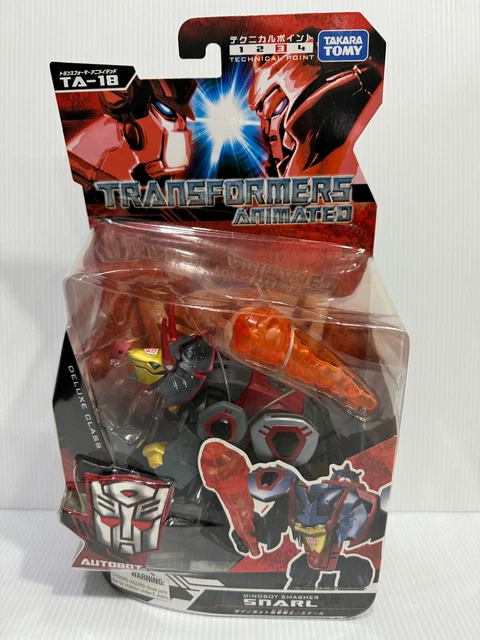 TAKARATOMY JAPAN TRANSFORMERS Animated TA-18 Dinobot Snarl MOSC EUR 68 ...