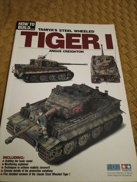HOW TO BUILD tamiya's steel wheeled tiger 1 £15.00 - PicClick UK