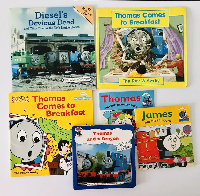 6 MIXED Thomas The Tank Engine Books Bundle £3.00 - PicClick UK
