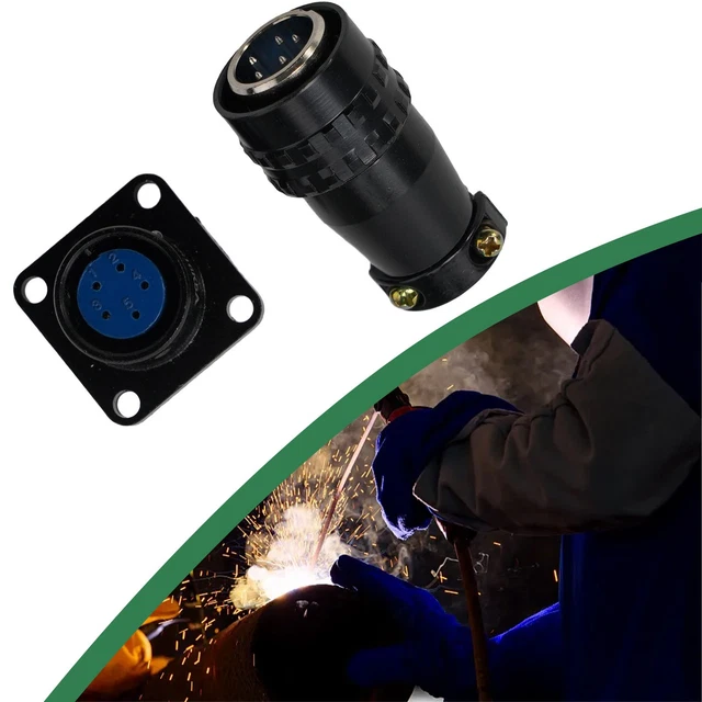 XS16J5P 5 PIN Stecker Schnellverbinder für Schweißer schnell und ...