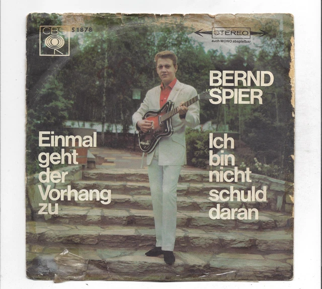 BERND SPIER : Einmal geht der Vorhang auf + Ich bin nicht schuld daran ...