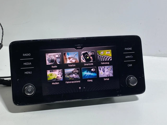 SKODA SCALA KAMIQ Dab Multimedia Carplay Monitor Schermo Touch App/ EUR ...