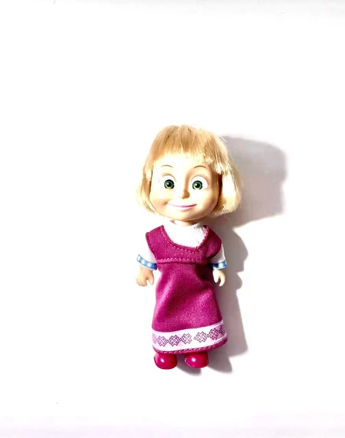 MASHA AND THE Bear - Masha Doll With Soft Clothes £5.99 - PicClick UK