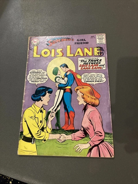 SUPERMAN’S GIRL FRIEND, Lois Lane #52 - Dc Comics 1964 £9.95 - PicClick UK