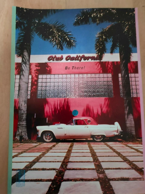 BARCREST &CLUB CALIFORNIA& Arcade Fruit Club Machine A4 Sales Flyer £12 ...