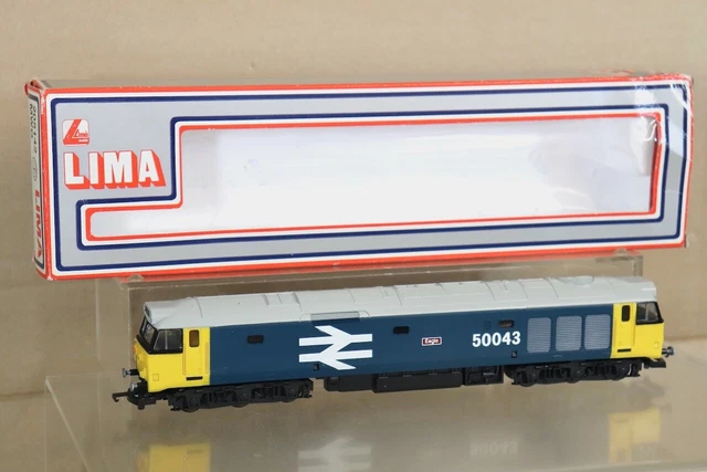 LIMA 205142 BR BLUE CLASS 50 DIESEL LOCOMOTIVE 50043 EAGLE MINT BOXED ...
