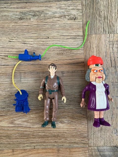 VINTAGE GHOSTBUSTERS PETER VENKMAN & Gross Granny action figure ...