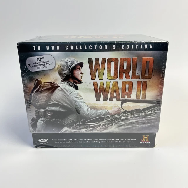 WORLD WAR II DVD Boxset 70th Anniversary Edition History Documentary Military £16.00 - PicClick UK