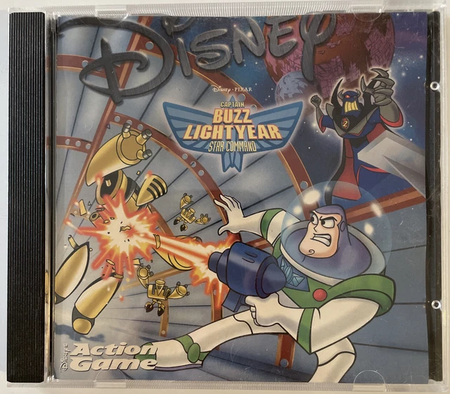DISNEY PIXAR BUZZ Lightyear Star Command (2001) PC CD ROM Computer ...