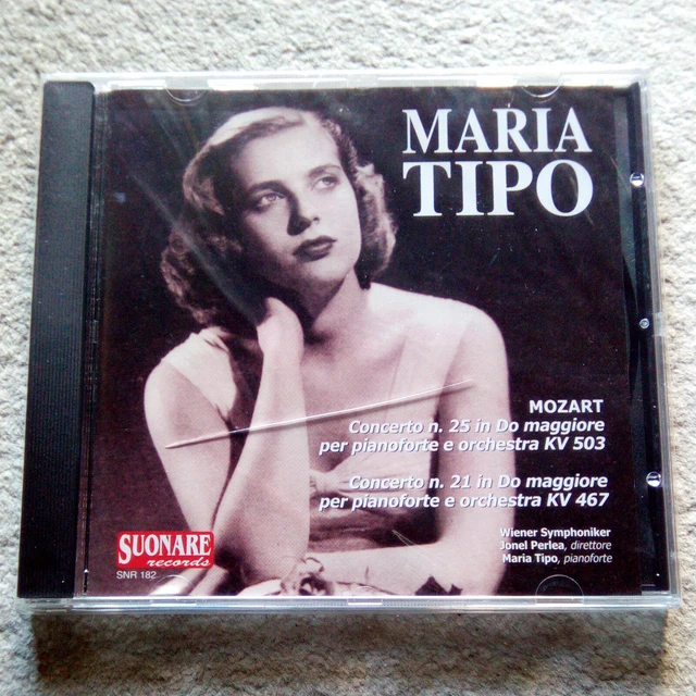 MARIA TIPO PIANO Wiener Symphoniker Mozart Registrazioni Recordings ...