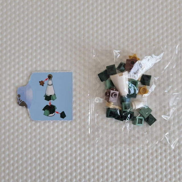 LEGO HARRY POTTER 76418 Advent Calendar Day 23 Christmas Tree Snow Top ...