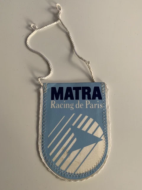 RACING CLUB PARIS Matra RCP ancien fanion pennant vintage football foot ...