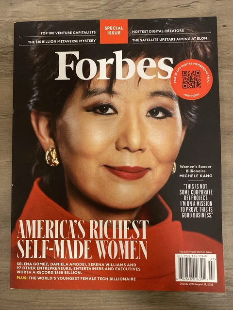 FORBES MAGAZINE JUNE/JULY 2025: America's Richest Self-Made Women $11. ...