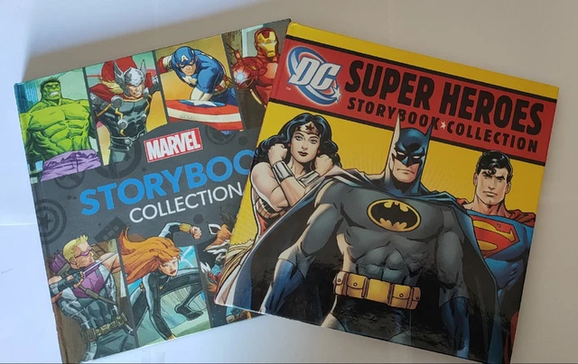LOT 2 ALBUMS DC et MARVEL Super Heroes Storybook Collection ! EUR 7,00 ...