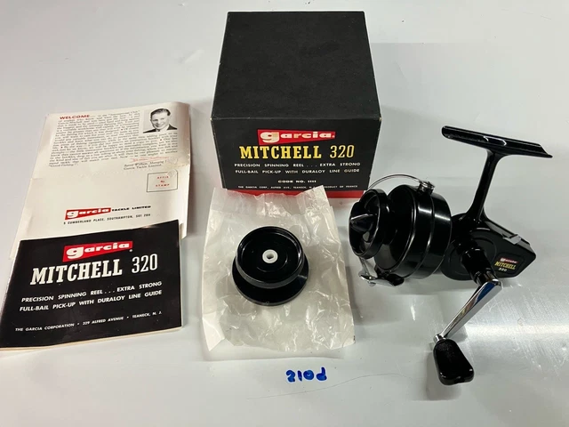 GARCIA MITCHELL 320 Spinning Fishing Reel New Unused Boxed £82.00 ...