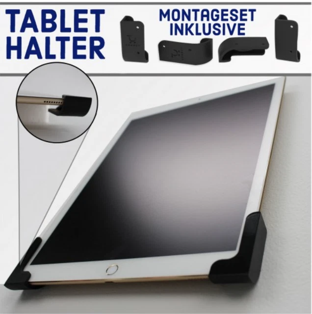 HALTER TABLET HALTERUNG Ständer Handy Ipad Tisch Universal Wandhalter ...