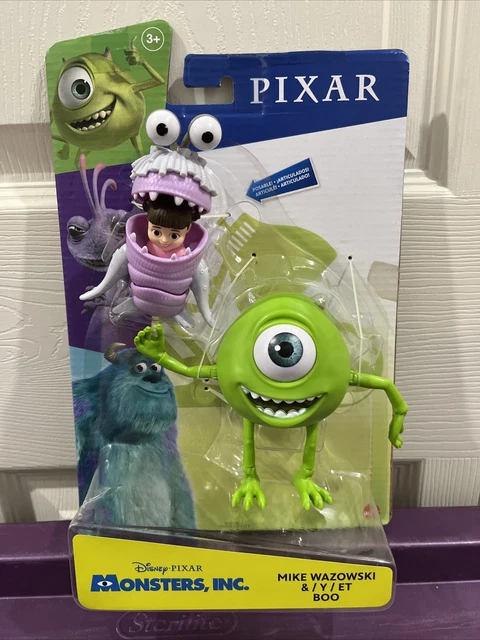 DISNEY PIXAR MONSTERS, Inc. Mike Wazowski & Boo Poseable 2 Pack Mattel ...