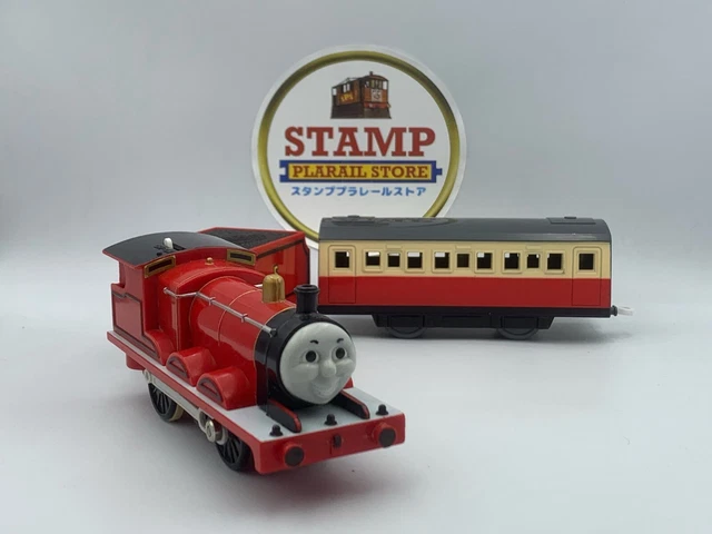 TOMY TRACKMASTER PLARAIL James the Red Engine W/ Red Express £52.82 ...