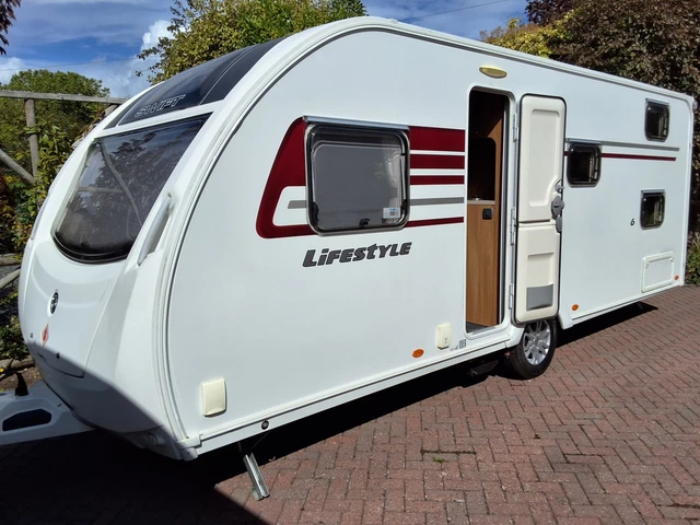 SWIFT LIFESTYLE 6 Berth Caravan Motor Mover 2014 £9,000.00 - PicClick UK