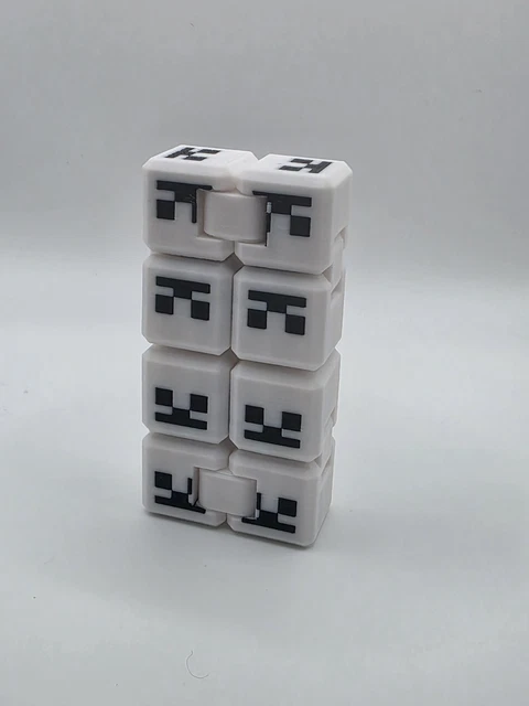 MINECRAFT SKELETON INFINITY Cube | Minecraft Fidget Toy | Infinity Cube ...